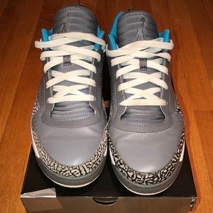 Jordan | Shoes | Jordan After Game Ii Cool Greywhiteblue Sz | Poshmark